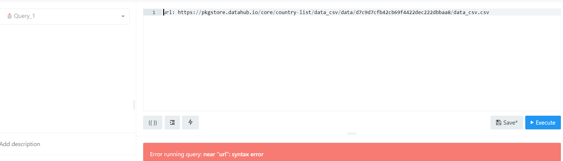 Csv Still A Viable Datasource · Issue 6082 · Getredashredash · Github