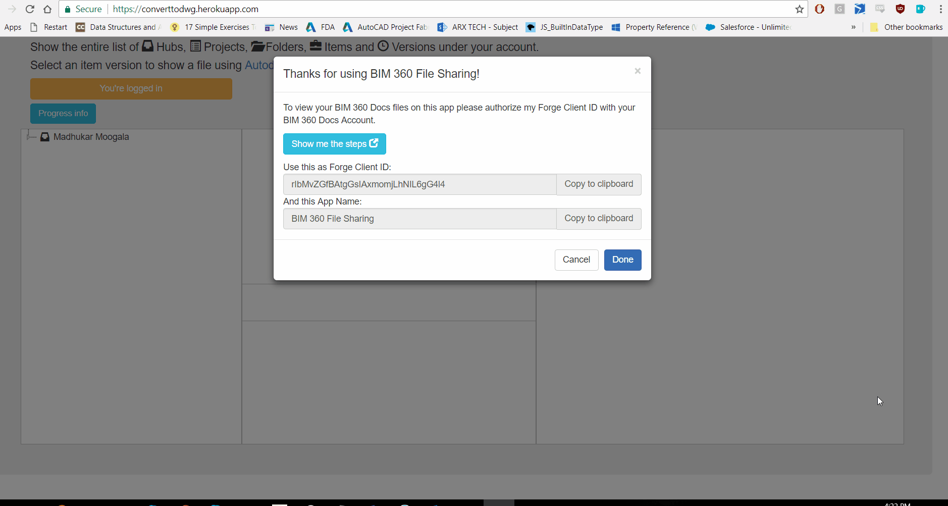 GitHub - MadhukarMoogala/fda-convert-to-dwg: The nodejs sample using Forge Design Automation ...