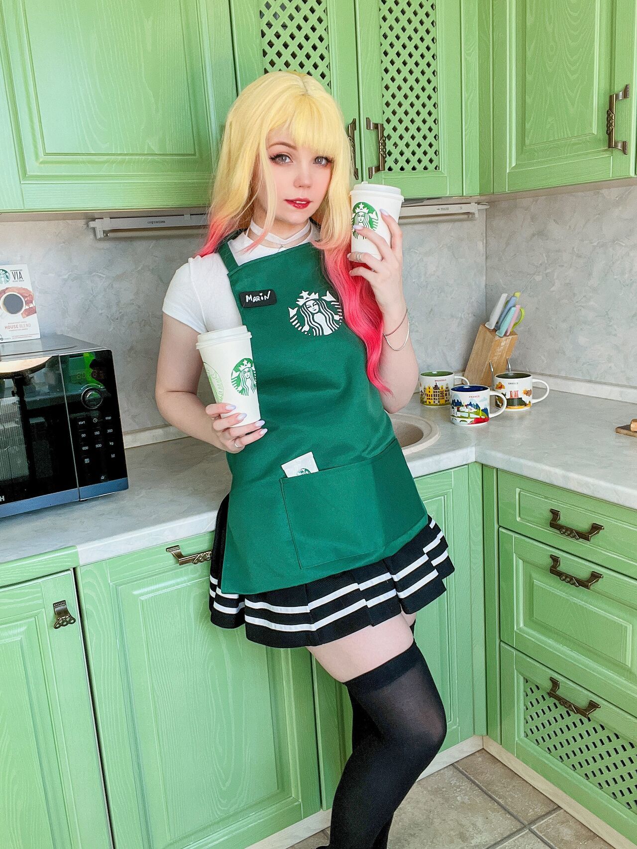 Caticornplay Starbucks Marin Cosplay Porn Free ᑕ ᑐ